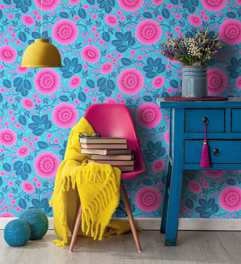Velina Tropical Wallpaper – Foord Wallcoverings